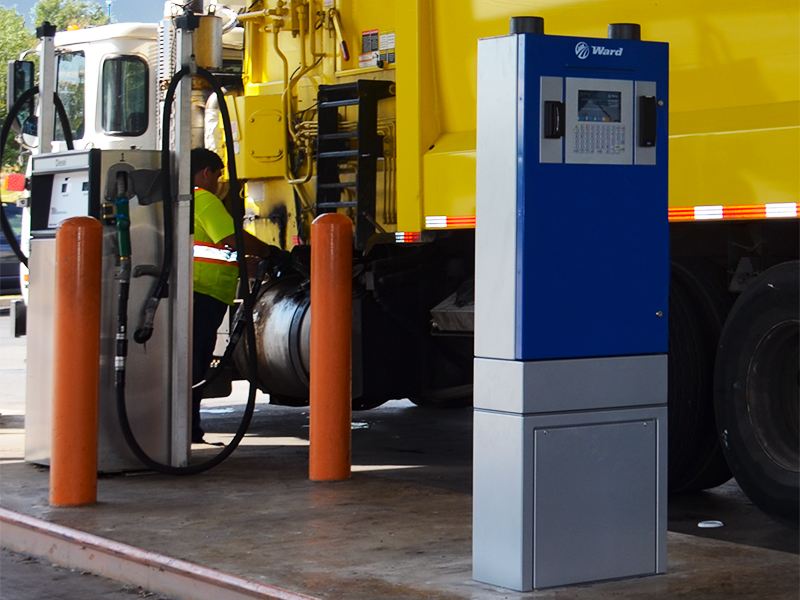 Fuel Control Terminal with internet of things and automated fueling access