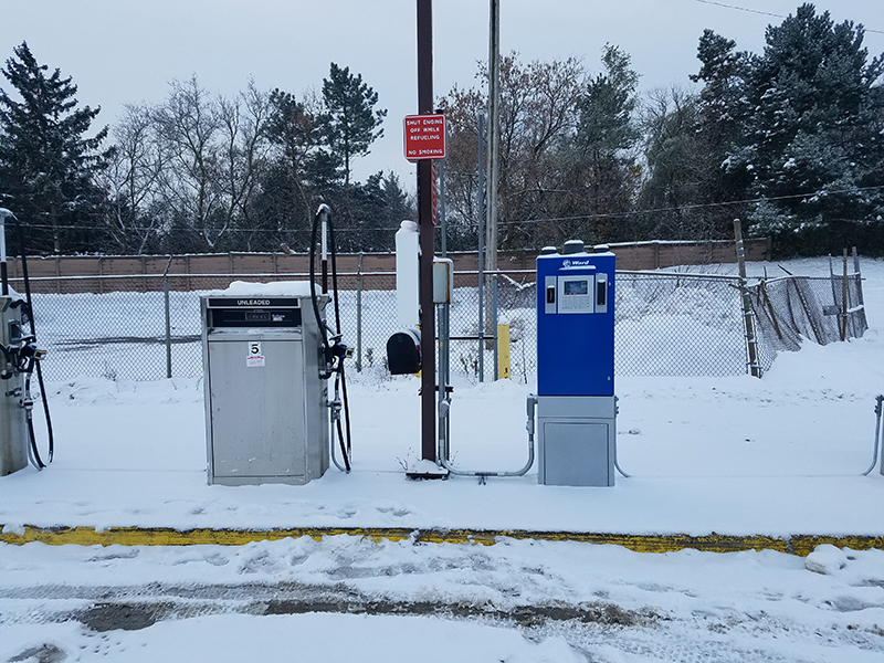 Fuel Control Terminal with internet of things and automated fueling access