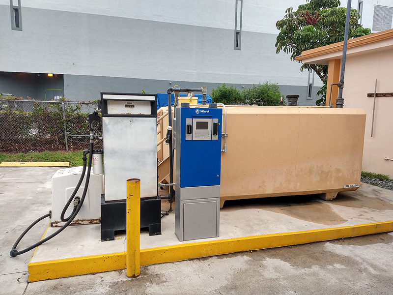 Fuel Control Terminal with internet of things and automated fueling access