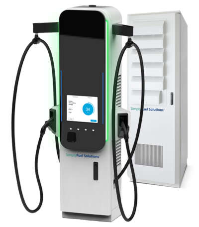 Level 3 Split System Fast EV Charger - E.J. WARD, Inc.
